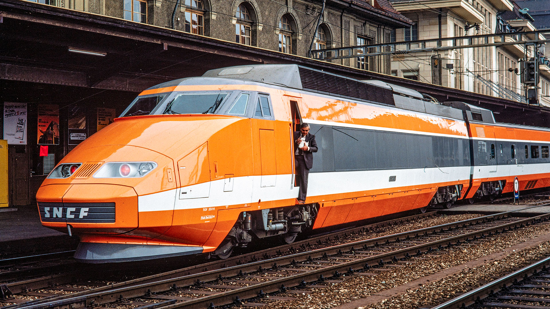 Premières apparitions du TGV à Lausanne - Les Trains de l'Histoire
