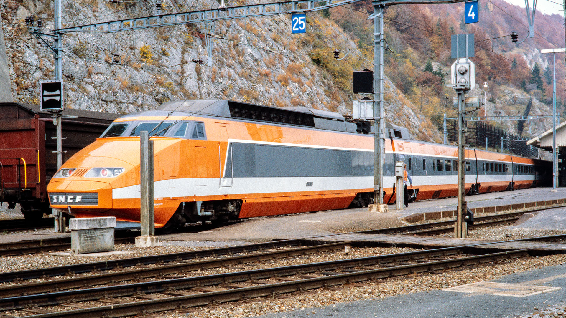 Premières apparitions du TGV à Lausanne - Les Trains de l'Histoire