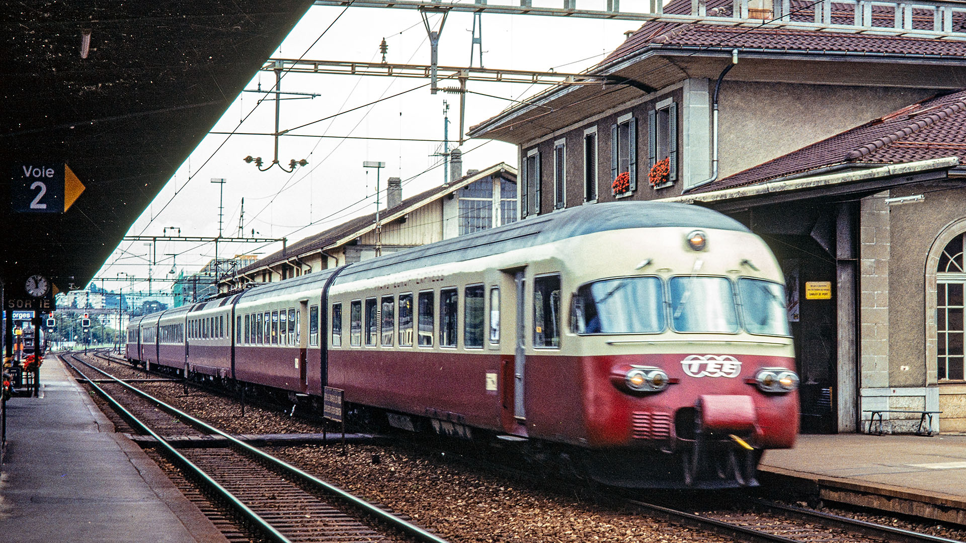 Compositions TEE en Suisse - Les Trains de l'Histoire