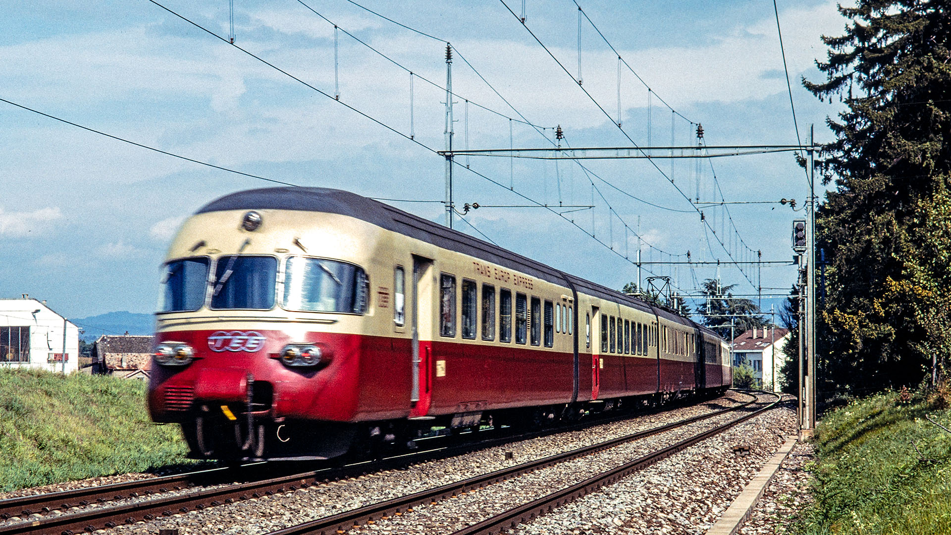 Compositions TEE en Suisse - Les Trains de l'Histoire