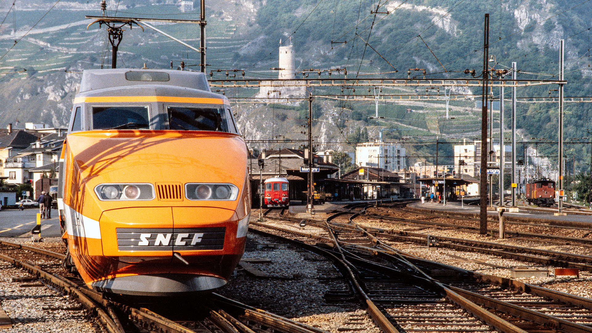 Premières apparitions du TGV à Lausanne - Les Trains de l'Histoire