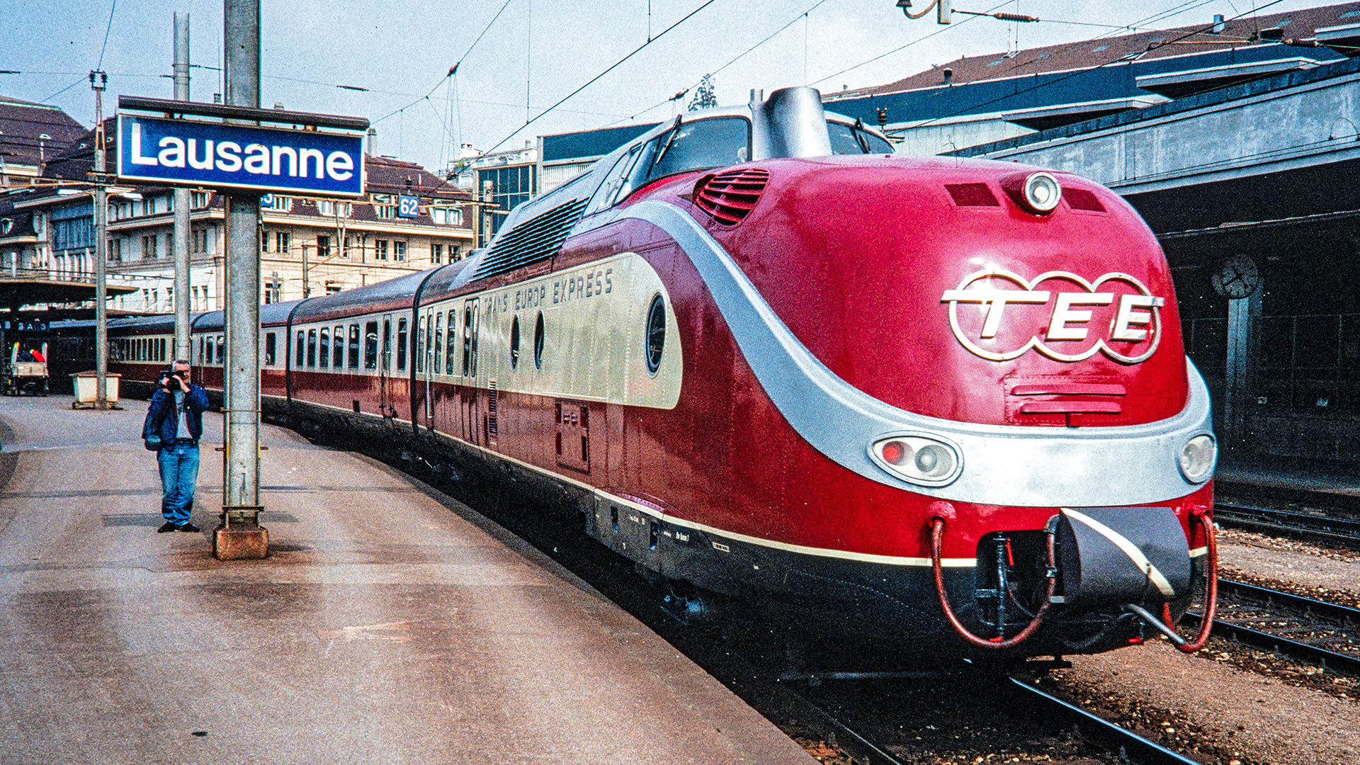 Compositions TEE en Suisse - Les Trains de l'Histoire