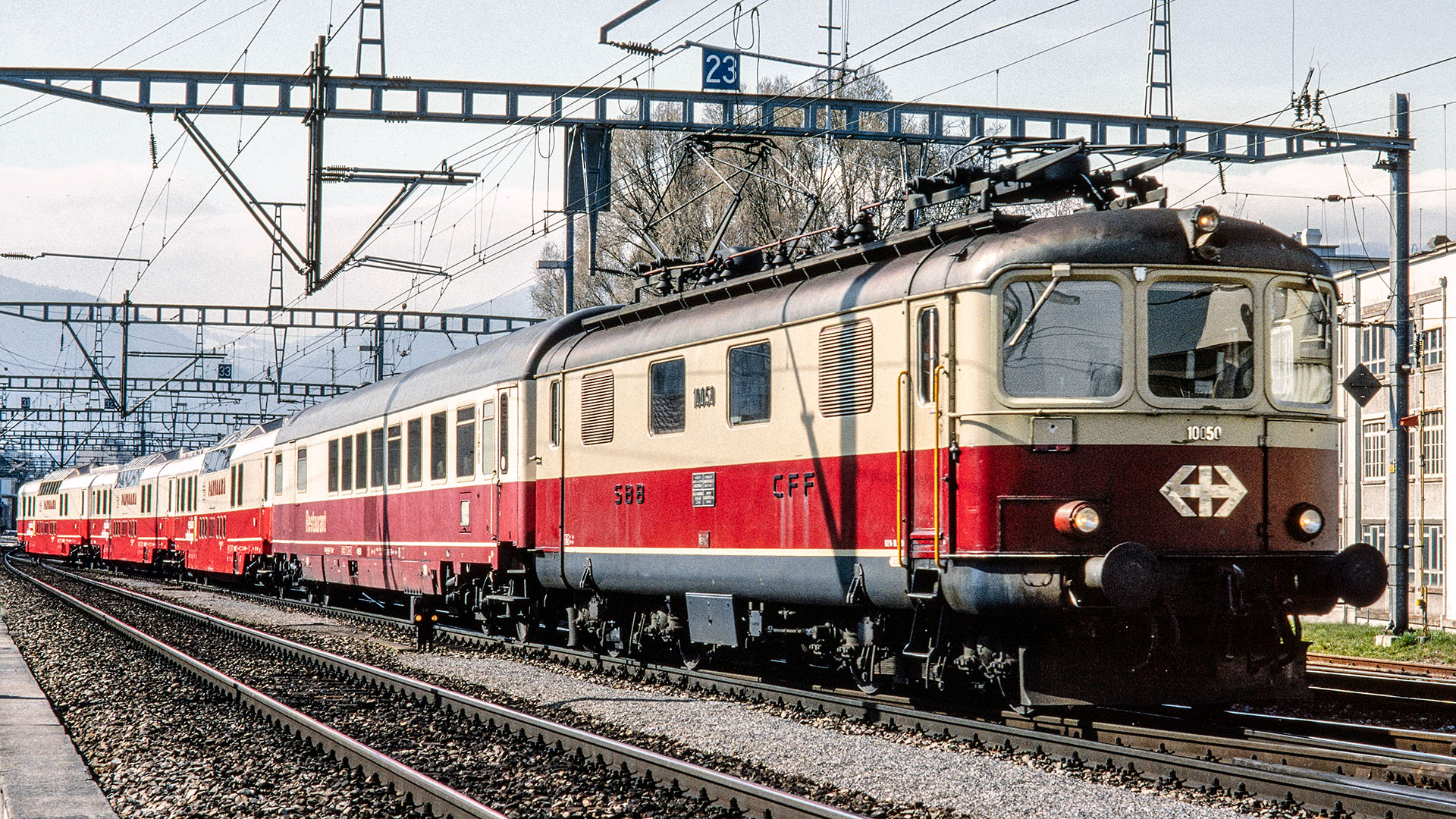 Compositions TEE en Suisse - Les Trains de l'Histoire